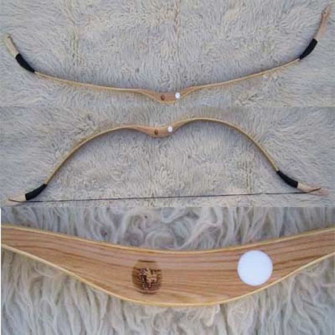 asymmetric laminated hun recurve bow falcon solyom from Lajos Kassai